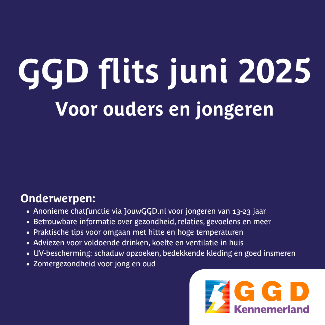 Zorgeloos de zomer door: tips van de GGD voor u en uw kind