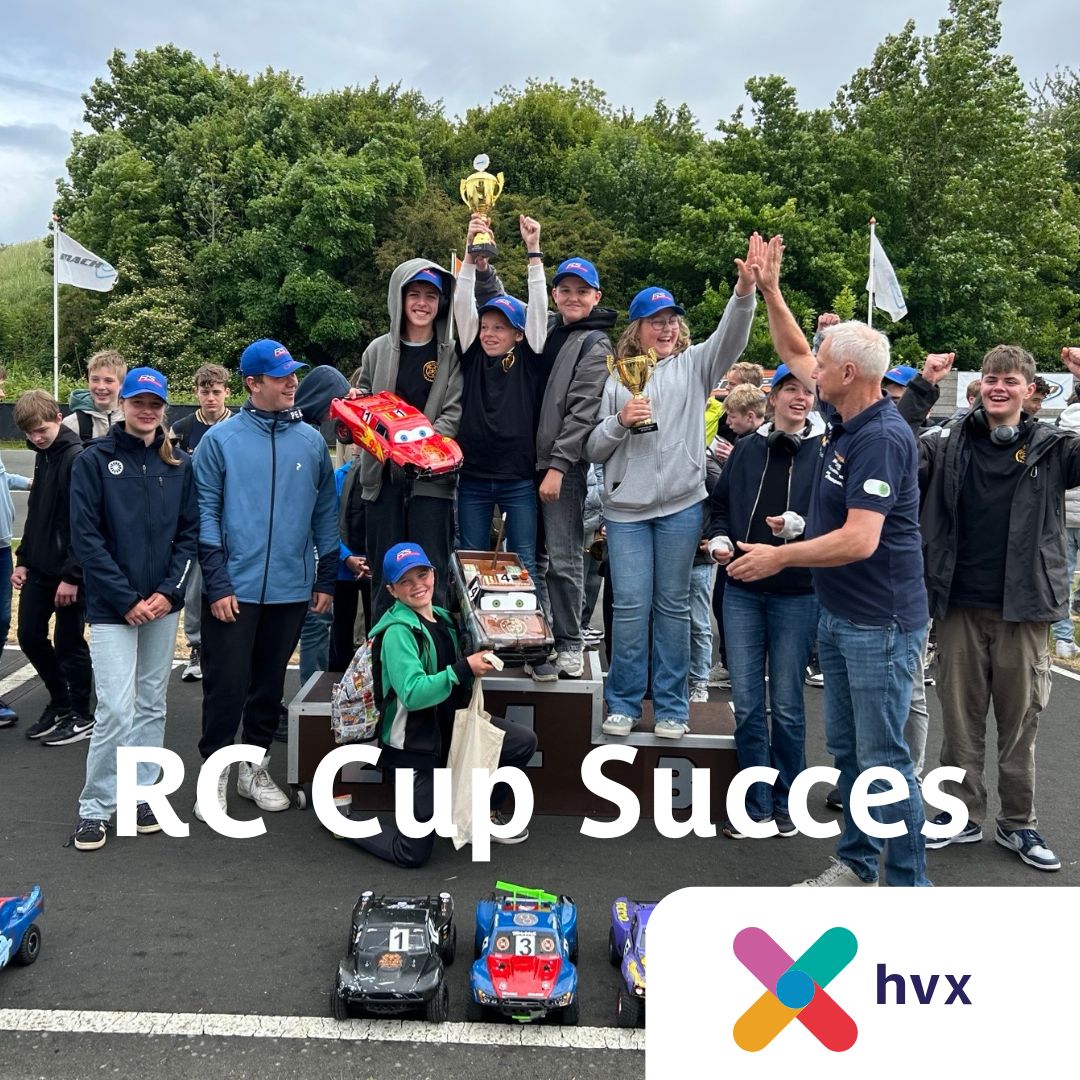 Succesvolle RC Cup-deelname van HVX: Twee bekers en een recordbedrag!